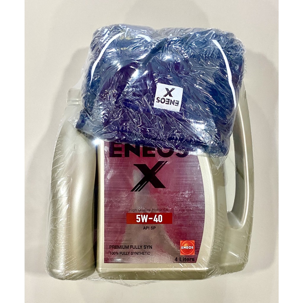 ENEOS X 5W-40 API SP PREMIUM FULLY SYNTHETIC น้ำมันเครื่องสังเคราะห์แท้ 1L 4 ลิตร และ 5 ลิตร ...