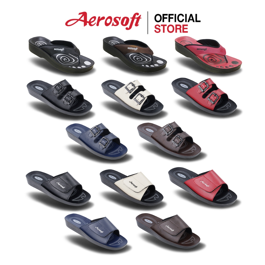 Aerosoft (Clearance Sale) รองเท้าแตะ รุ่น LA0801C/LA2101C/LA2102C | Shopee Thailand