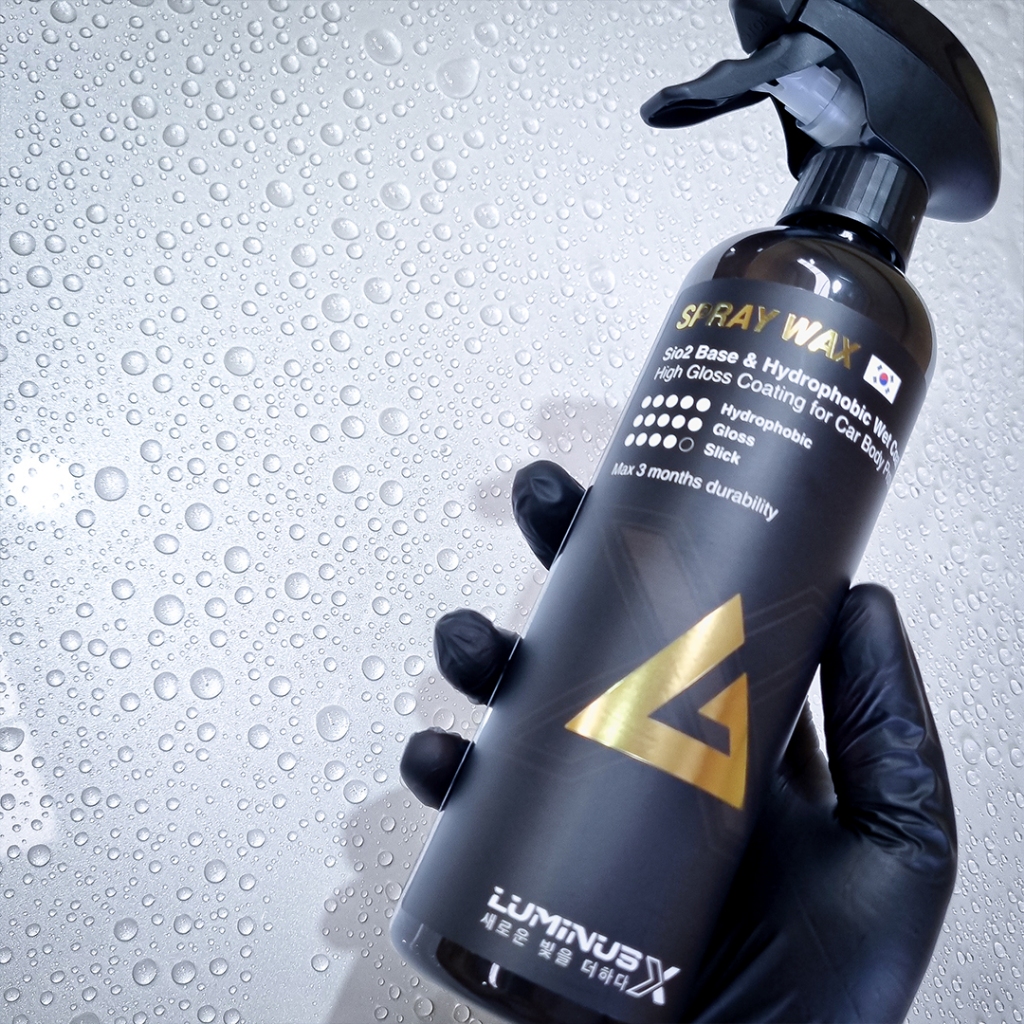 LUMINUS SPRAY WAX สเปรย์แว็กซ์ เคลือบเงารถยนต์ ทำให้รถเงางามทันที ...