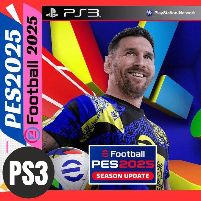 PES2025 eFootball 2025 เกมเพล3 PS3 เวอร์ชั่นใหม่ อัปเดตล่าสุด 11/2024 อยู่ใน USB 3.0 ของแท้ ไม่ ...