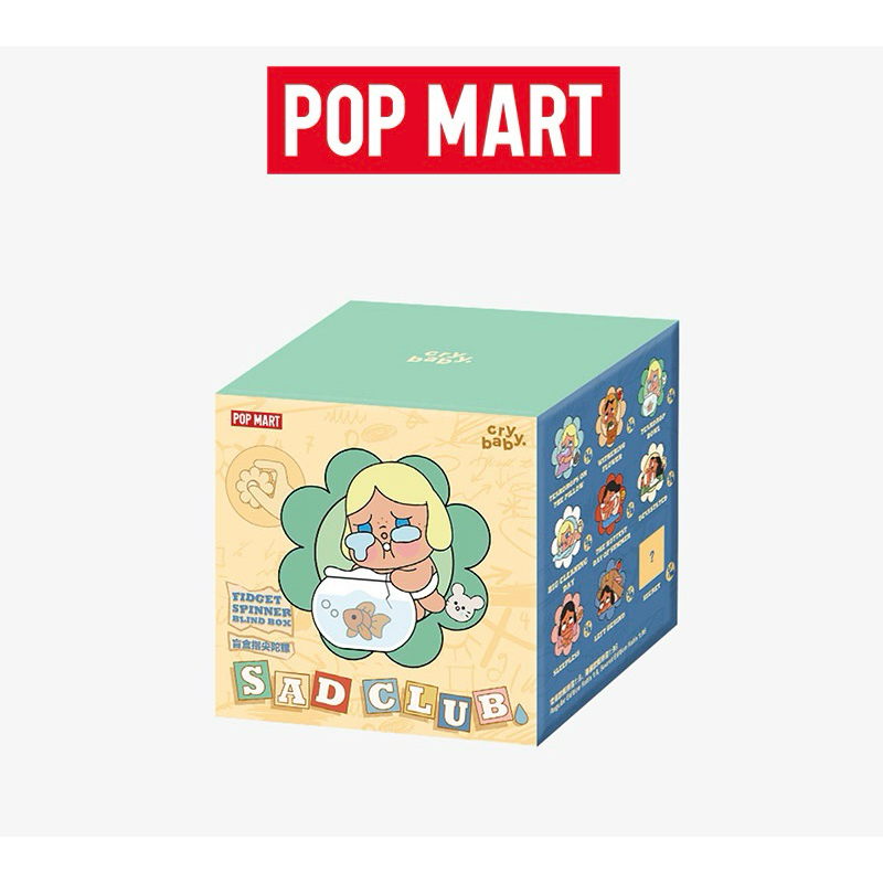 CRYBABY SAD CLUB SERIES-FIDGET SPINNER BLIND BOX [POP MART] | Shopee ...