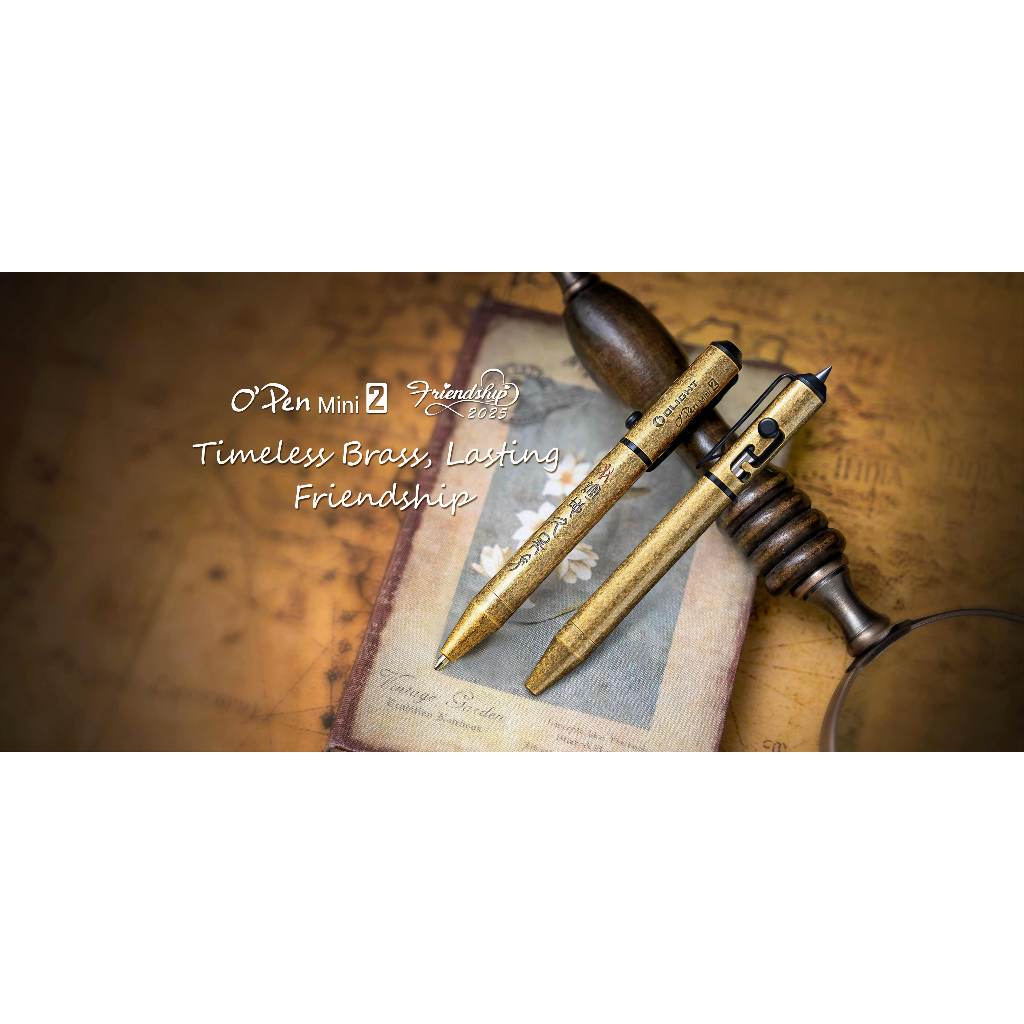 Olight Open Mini 2 Friendship 2025 (วัสดุทองเหลือง) | Shopee Thailand