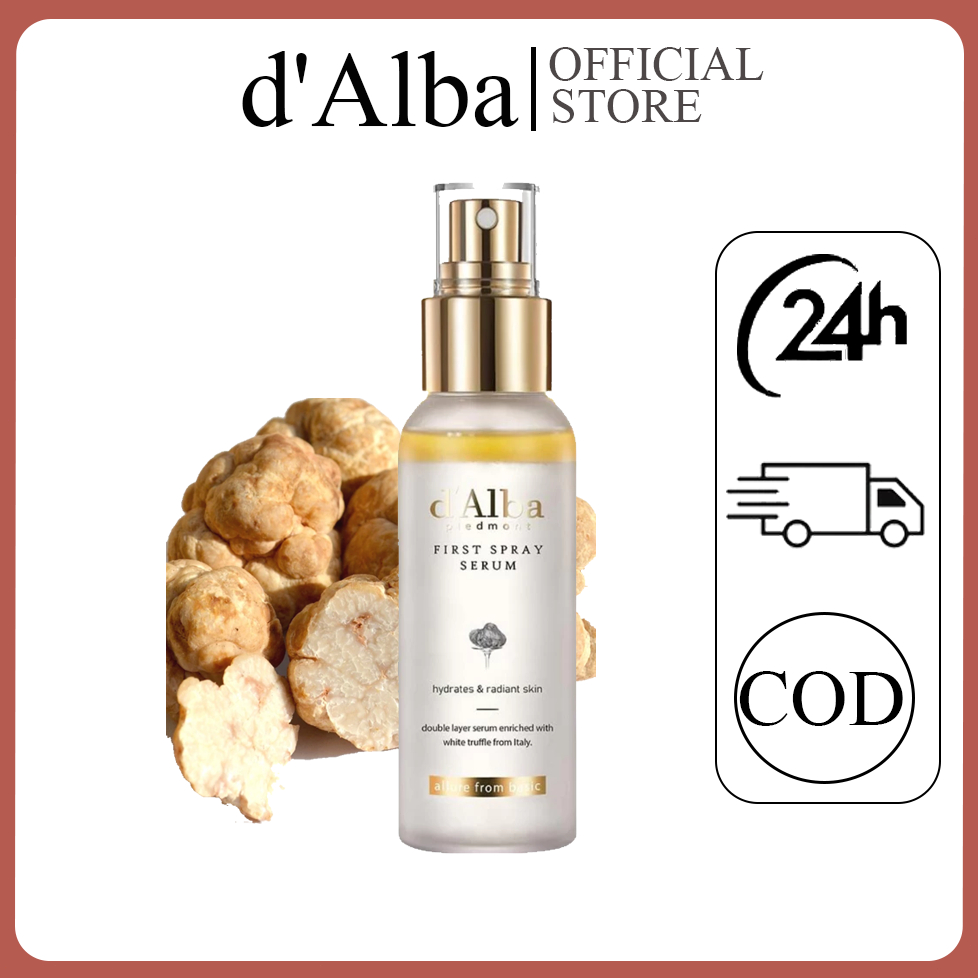 [Duty-free]d'Alba White Truffle First Spray Serum 100ml ดัลบา ไวท์ ทรัฟเฟิล เฟิร์ส สเปรย์ เซรั่ม ...