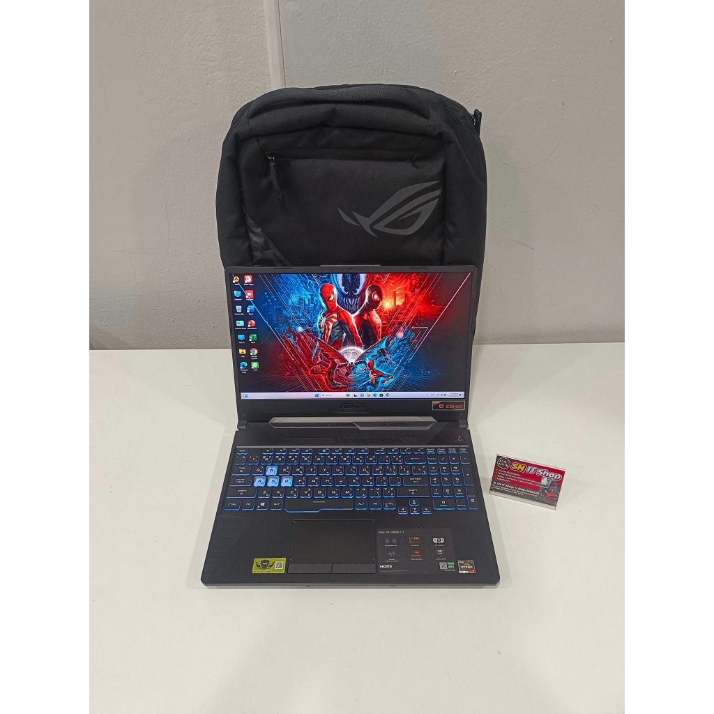 Asus TUF Gaming A15 FA506IC-HN011T มือสอง (แถมอัพแรมฟรี 8GB ) ลงโปรมแก ...