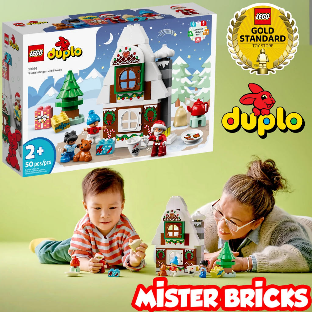 LEGO® DUPLO® Santa’s Gingerbread House 10976 ของเล่นเสริมพัฒนาการเด็ก ...