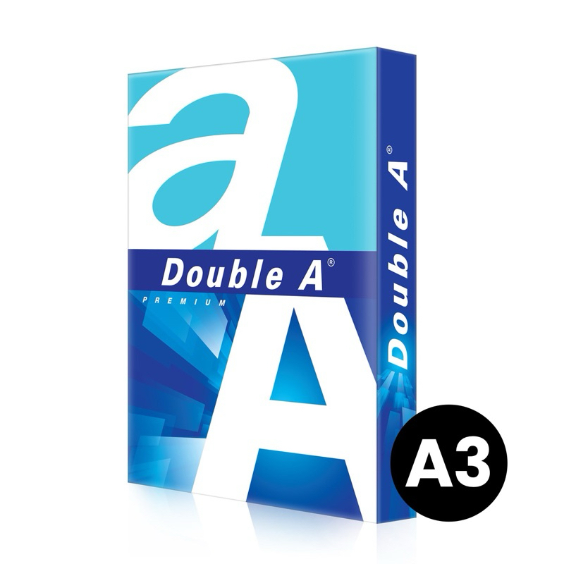 [พร้อมส่ง] DOUBLE A กระดาษถ่ายเอกสาร A3 80 แกรม จำนวน ~480 แผ่น | Shopee Thailand