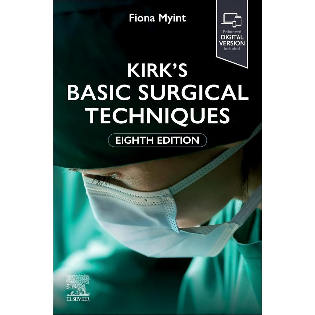 Chulabook|c321|หนังสือ|KIRKS BASIC SURGICAL TECHNIQUES 9780443113673 | Shopee Thailand