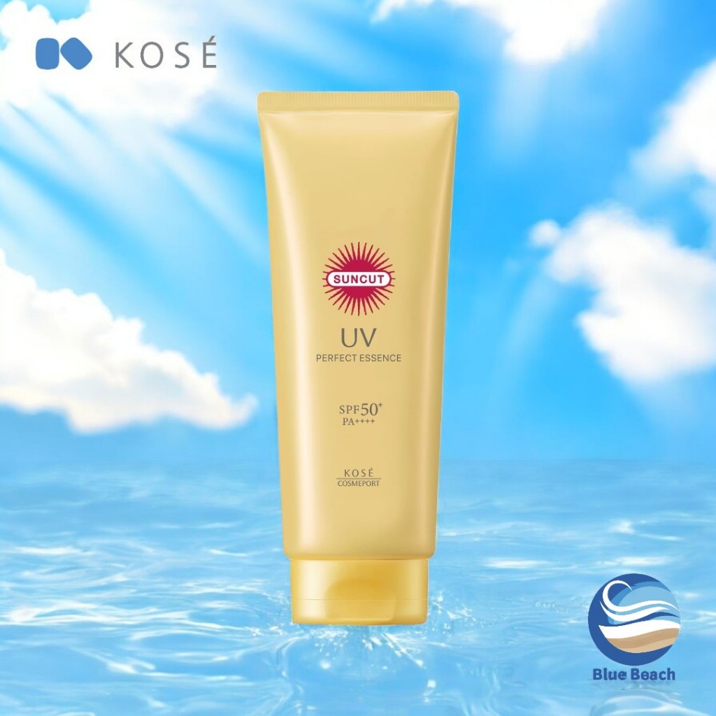 KOSE SUNCUT Perfect UV Essence SPF50+ PA++++ / กันน้ำ ติดทนนาน 120g | Shopee Thailand