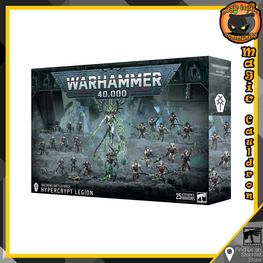 (สงวนสิทธิไม่รับชำระปลายทาง) Battleforce 2024 Necrons Hypercrypt Legion ...