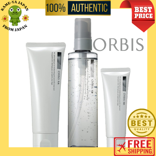 【Direct delivery from Japan】ORBIS Mr. ORBIS Mr. Skin Care 3 Step Set for Men Facial Cleanser ...
