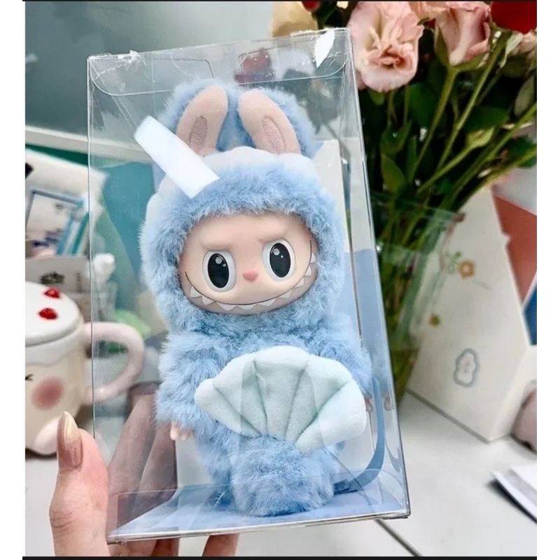 Labubu [Fishtail Lion] Pop Mart Fishtai พวงกุญแจสุดน่ารักThe Monsters ...