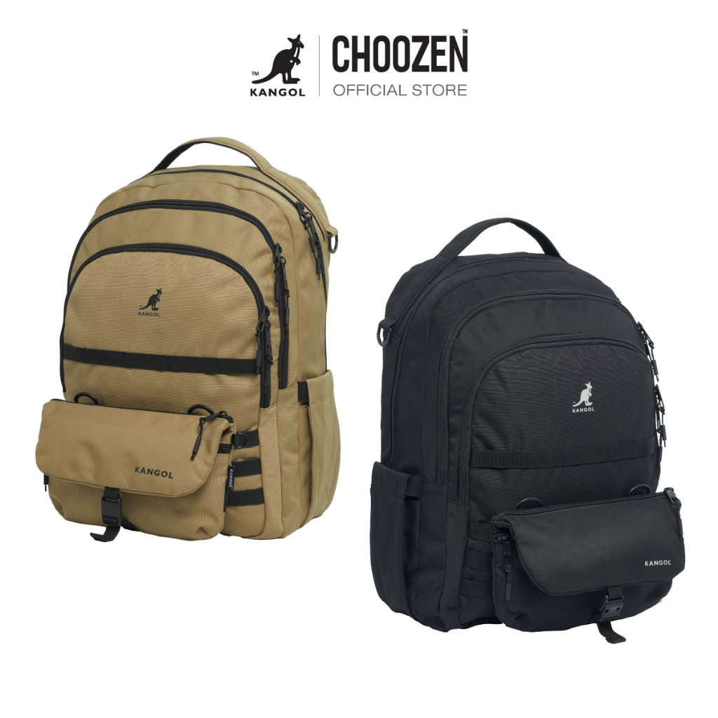 KANGOL Detachable Backpack กระเป๋าเป้ กระเป๋าสะพายหลังใส่โน๊ตบุ๊คได้ สี ...