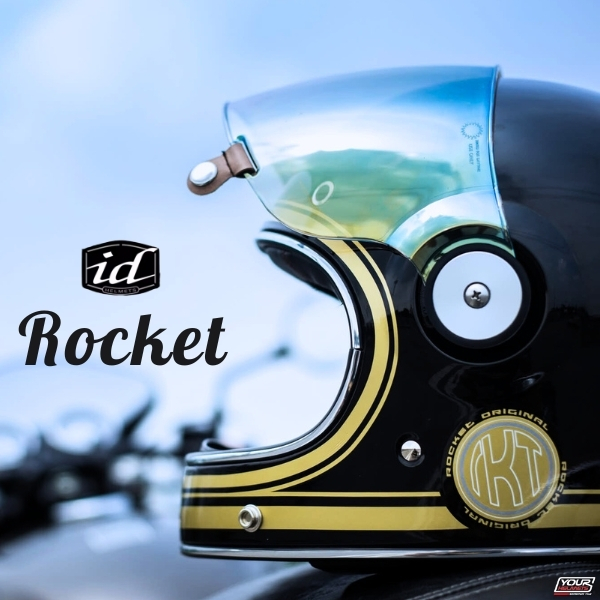 หมวกกันน็อค ID HELMETS รุ่น ROCKET #หมวกกันน็อควินเทจ #Yourhelmetshop ...