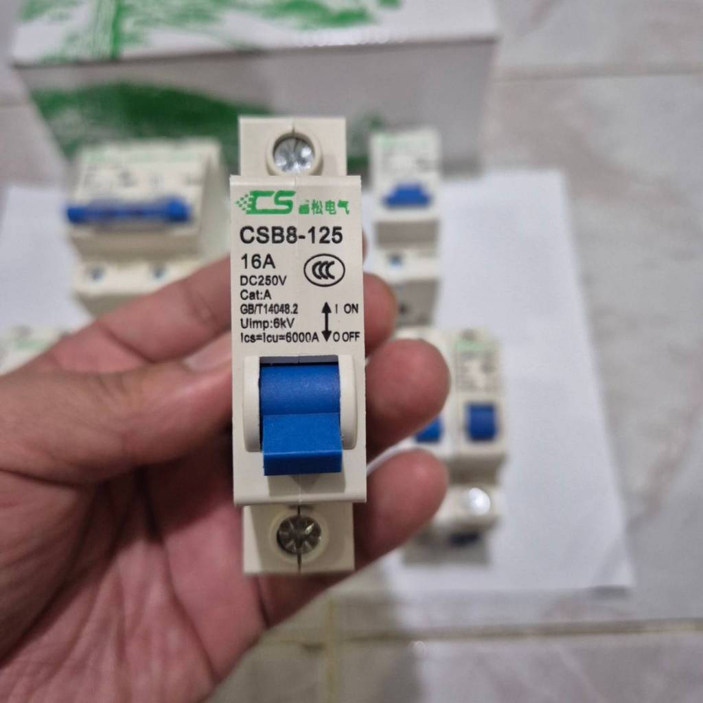 เบรกเกอร์ DC500V 1P 2P.16A/32/63A/125A DC ใช้สำหรับโซลาร์เซลล์ แบตเตอรี่ พร้อมส่งจากไทย | Shopee ...