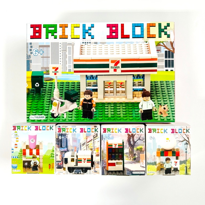7-Eleven Brick Block ชุดตัวต่อ ของแท้ 100% | Shopee Thailand