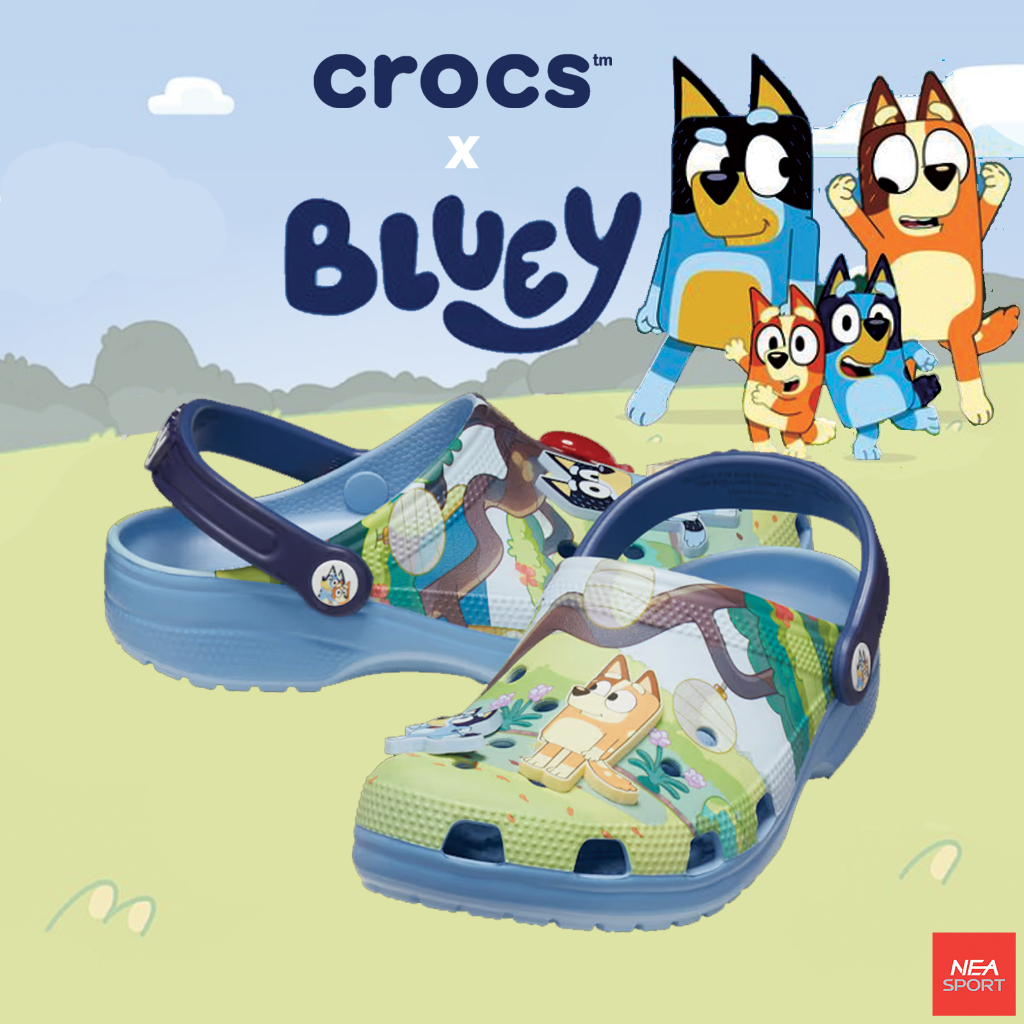 [Limited edition] CROCS CLASSIC BLUEY CLOG รองเท้าแตะ คร็อคส์ แท้ รุ่น ...