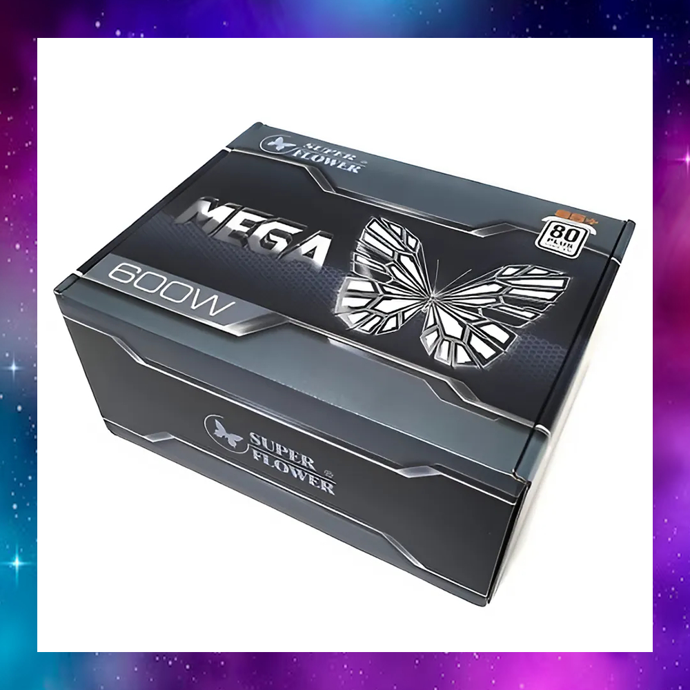 POWER SUPPLY (อุปกรณ์จ่ายไฟ) SUPER FLOWER MEGA 700W 80 PLUS WHITE ใช้ ...