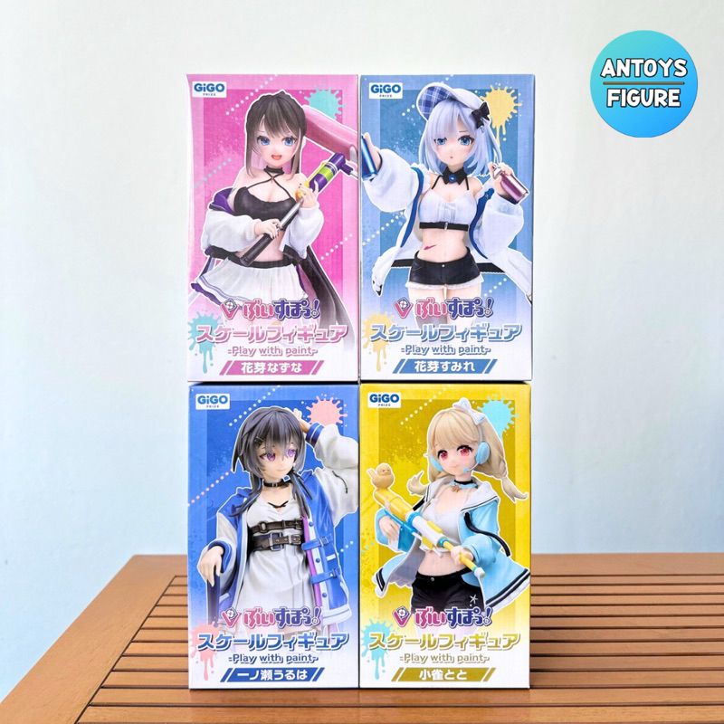 [พร้อมส่ง] ฟิกเกอร์ ของแท้ (Lot 🇯🇵) VSPO GiGO limited prize - Figure Play with paint- vol. 1 & 2 ...