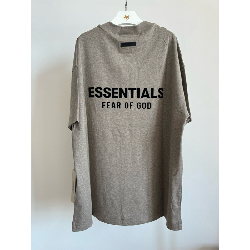 [ของแท้] FOG ESSENTIALS FW24 HOLIDAY TEE HEATHER GRAY พร้อมส่ง | Shopee ...