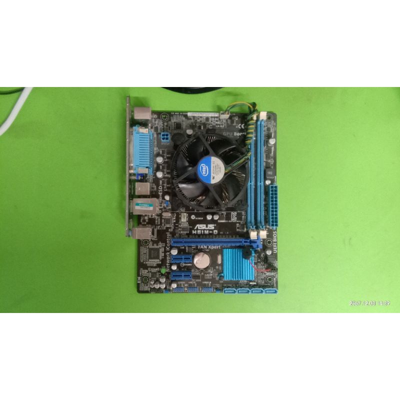 ชุดเมนบอร์ดพร้อมcpuintel i7 2600 mb Asus h61m-d | Shopee Thailand