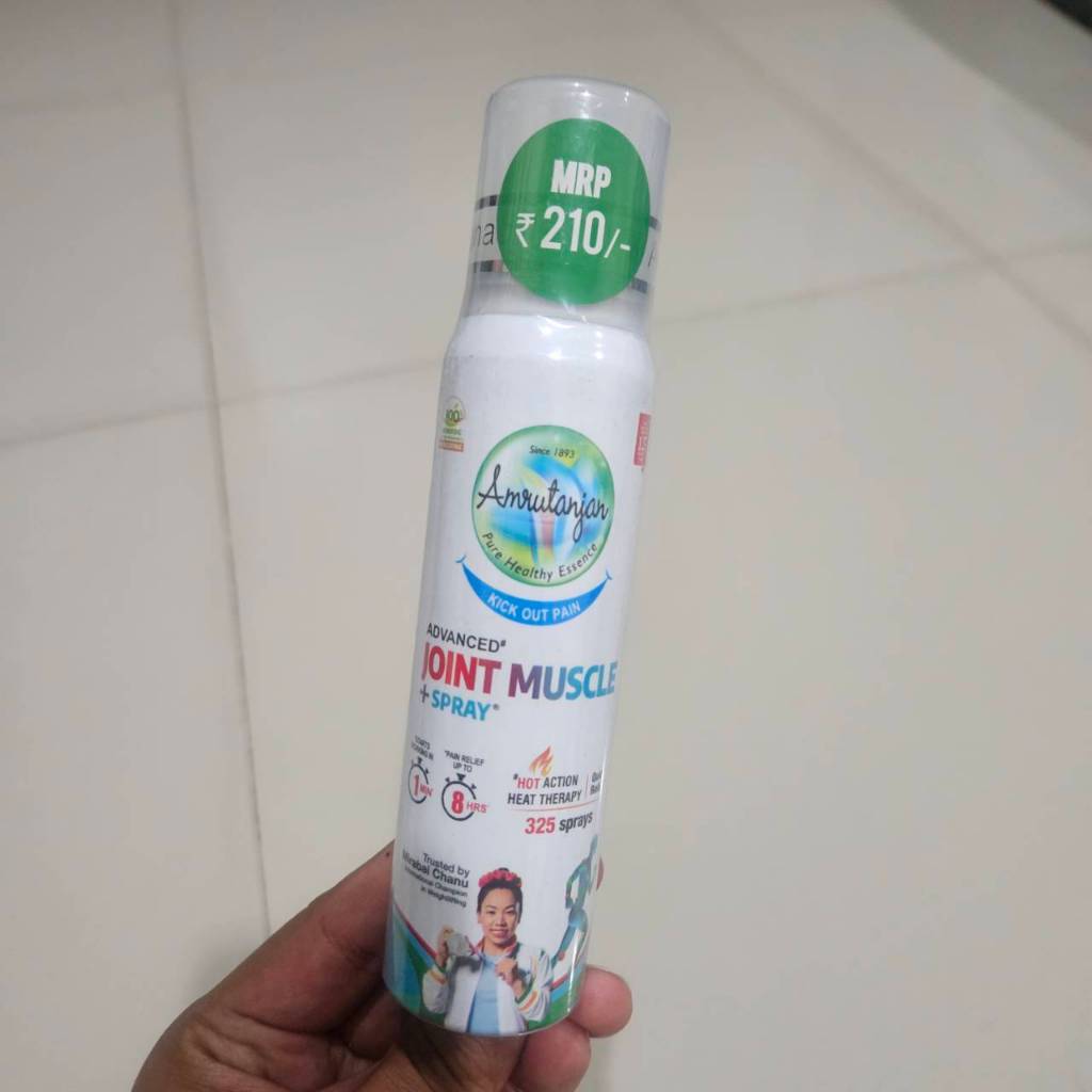 Amrutanjan Advanced Joint Muscle Spray ขนาด 80 g. | Shopee Thailand