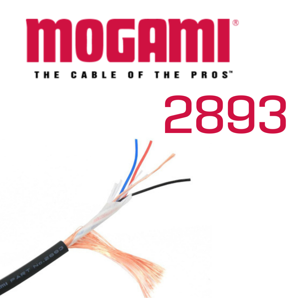 Mogami 2893 Quad Cable สายไมโครโฟน 4 คอร์ สายAux | Shopee Thailand