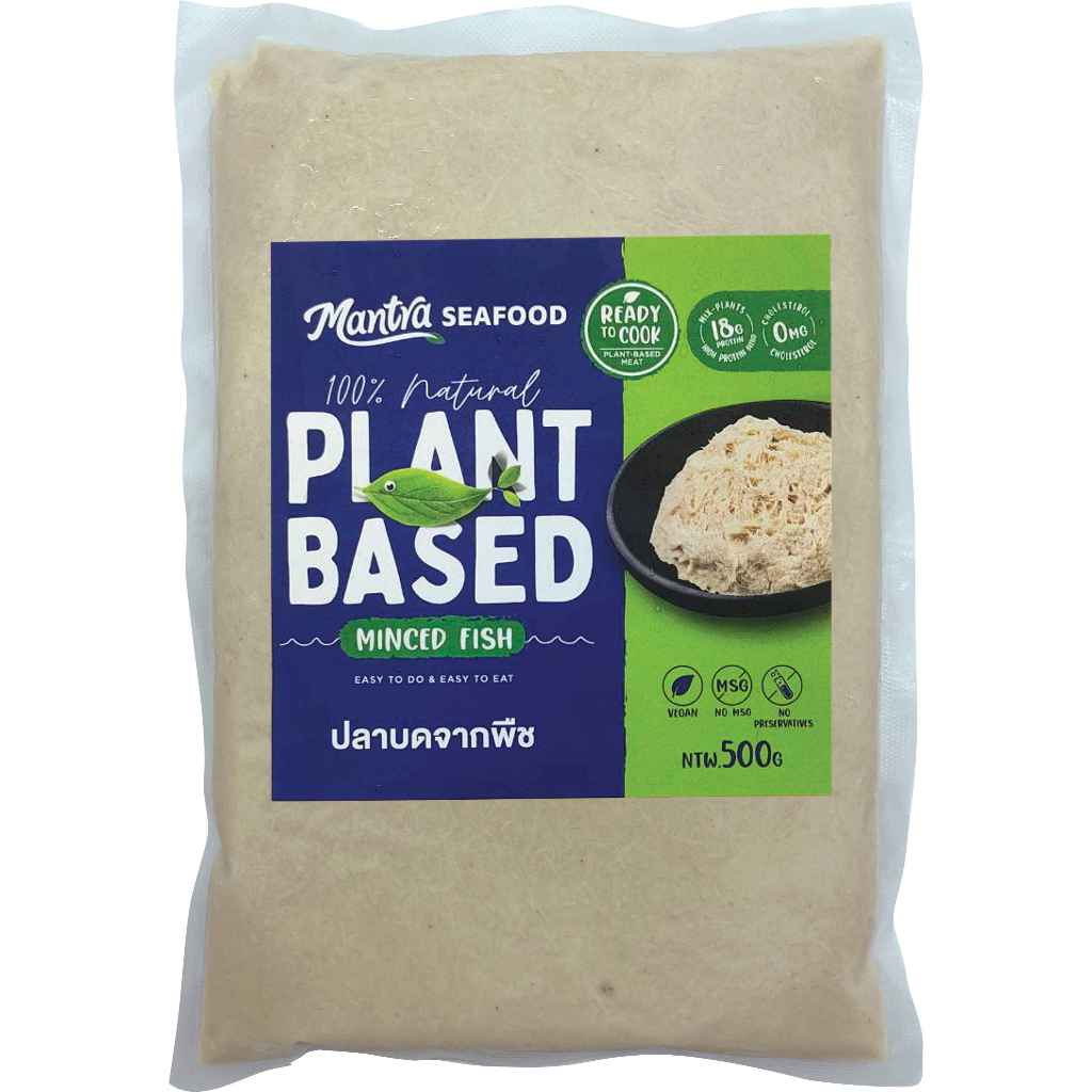 MANTRA Plant-Based Minced Fish (Vegan) l ปลาบดจากพืช500G (เจทานได้ ...