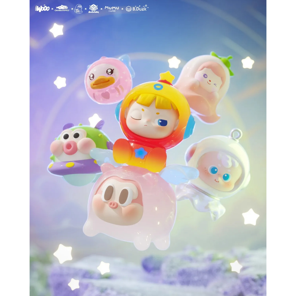 (สุ่ม/พร้อมส่ง🇹🇭) รวมคาแรคเตอร์ Hidden Woo Star Baby Blind Box[1จุ่มได้ ...