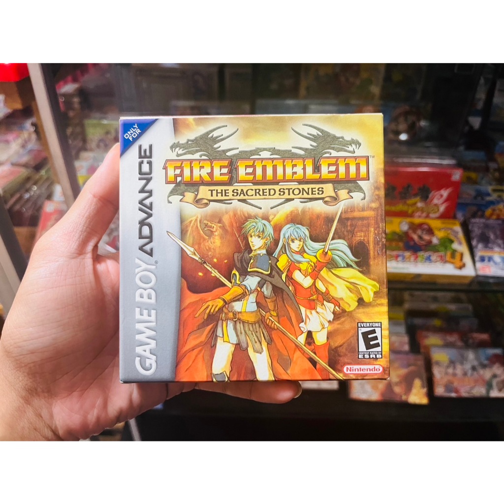 งานกล่อง [Gameboy Advance] : Fire Emblem The Sacred Stones แรร์ไอเทมอีกตัวที่สายเก็บสะสมห้ามพลาด ...