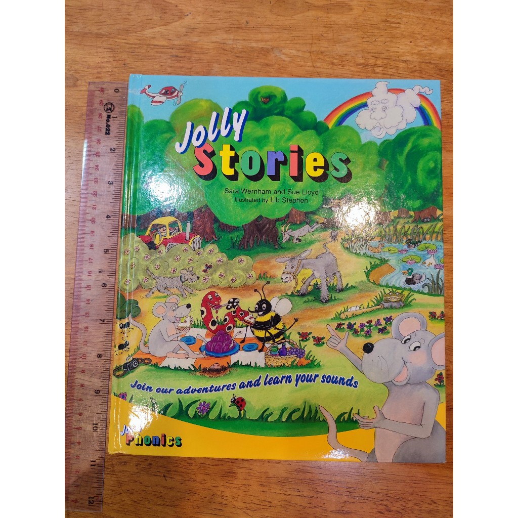 หนังสือบอร์ด บุ๊ก (Board Book) Jolly Stories (Jolly Phonics) by Sara ...