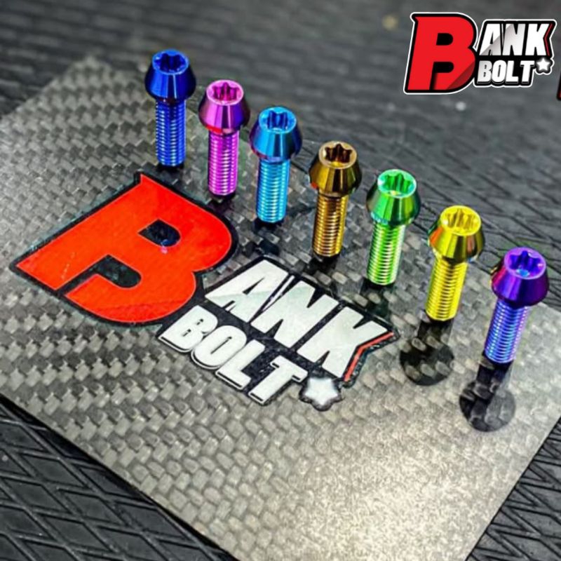 Bank_Bolt น็อตไทเทเนียม หัวบัว M6x20 | Shopee Thailand