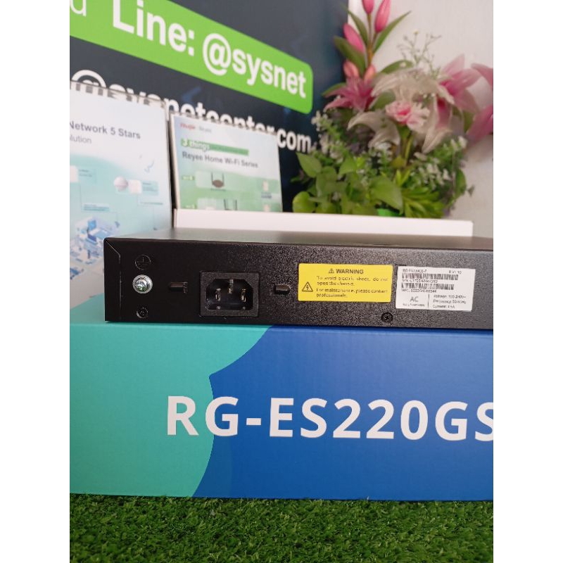 ออกใบกำกับได้ RG-ES220GSP Cloud Managed Smart POE | Shopee Thailand