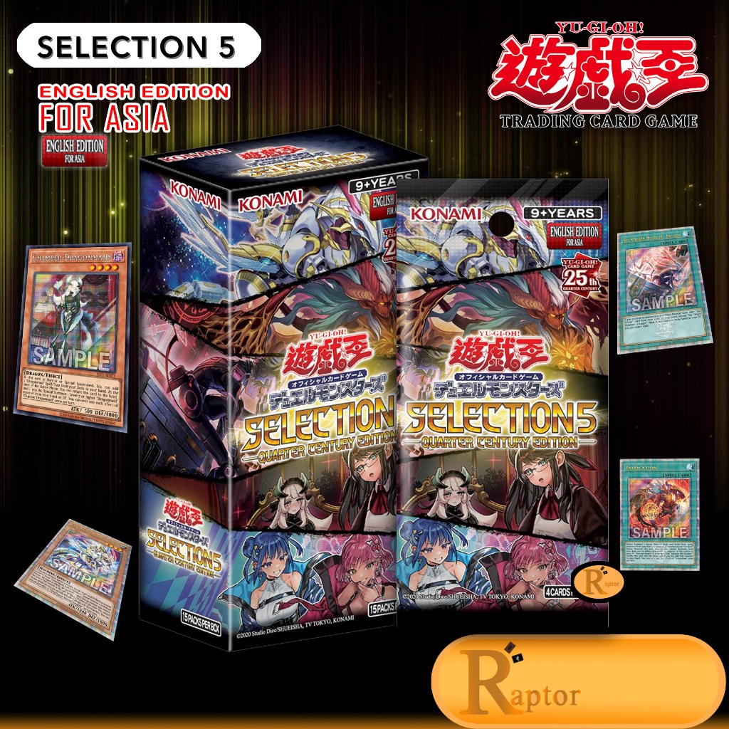 SELECTION 5 - QUARTER CENTURY EDITION [SLF1] [Asian English] (Yu-Gi-Oh! : บูสเตอร์บ็อก ยูกิโอ ...