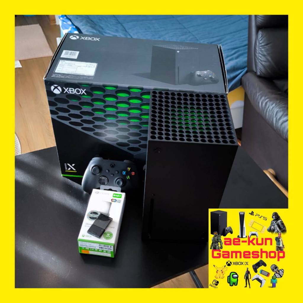 XBOX SERIES X + STORAGE EXPANSION CARD 512GB (แท้ SEAGATE) มือ2 อุปกรณ์ ...