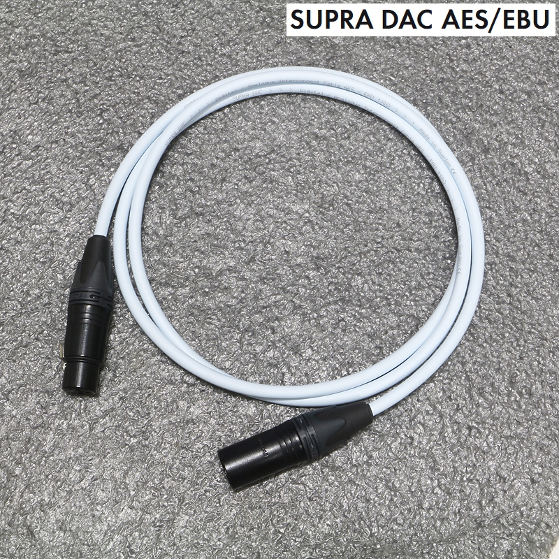 สาย AES/EBU SPEC 110 Ohm SUPRA DAC ประกอบหัว Neutrik ของแท้ศูนย์ไทย / ร้าน All Cable | Shopee ...