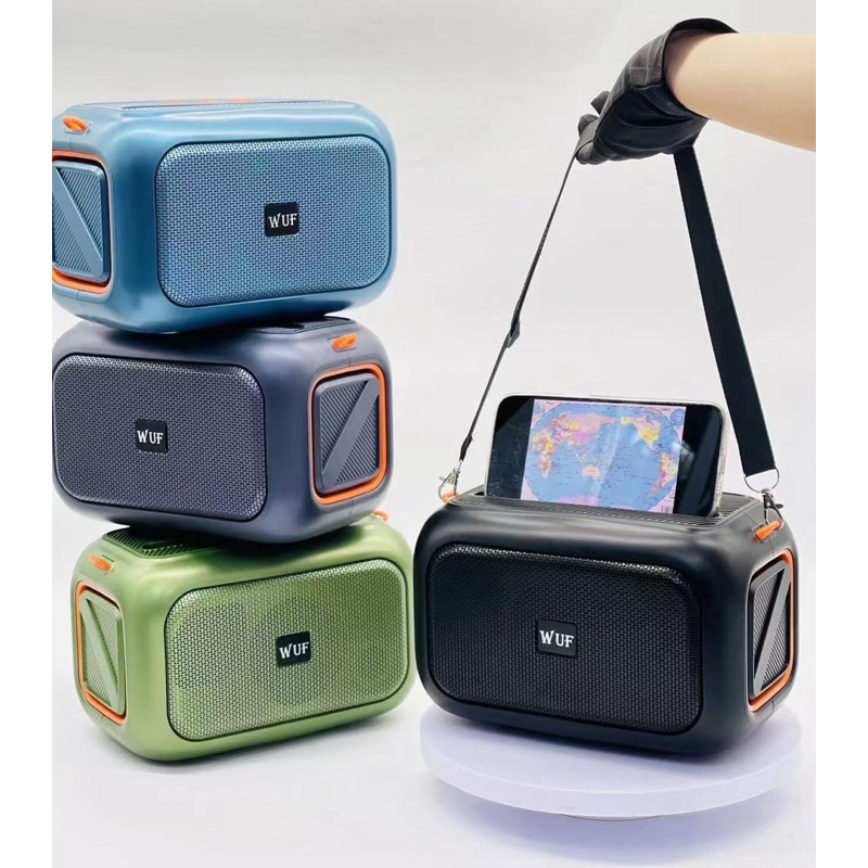 ลำโพงบูลทูธไร้สาย WUF-W2 ซูเปอร์ เบส เสียงแน่น ฝาบ้านสั่น ตัวใหญ่ ...