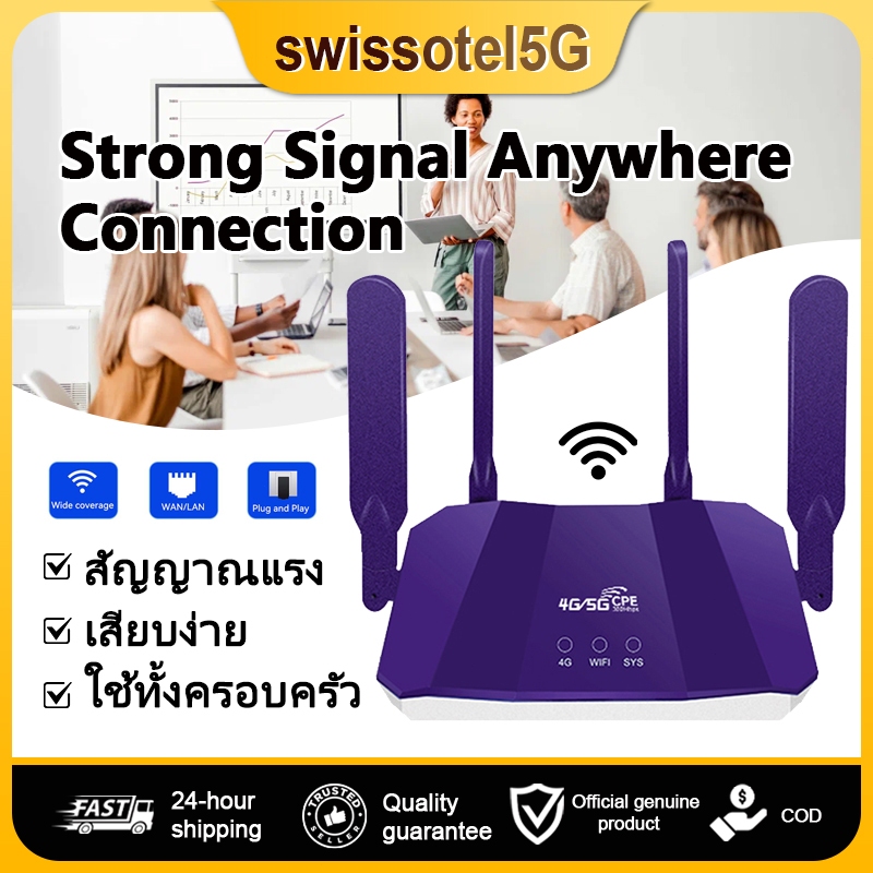 พร้อมส่ง R8B เราเตอร์ใส่ซิม router wifi เร้าเตอร์ใสซิม 4g ใช้ได้กับซิม ...