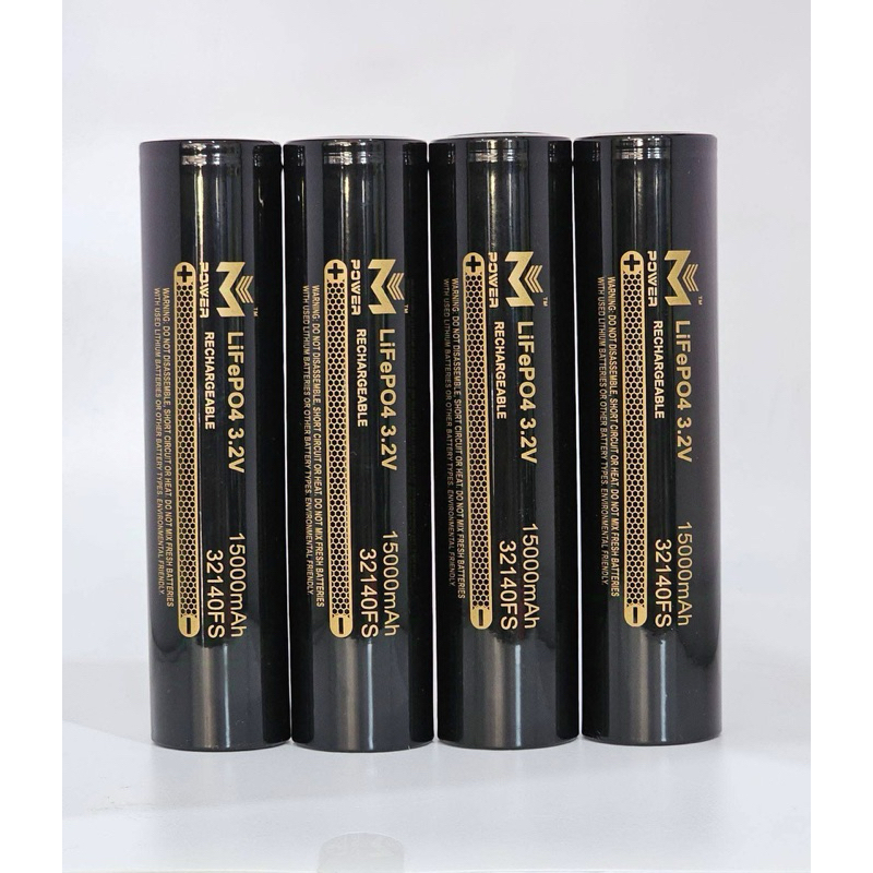 M power 32140 15000mah.() LiFePO4 3.2V | Shopee Thailand