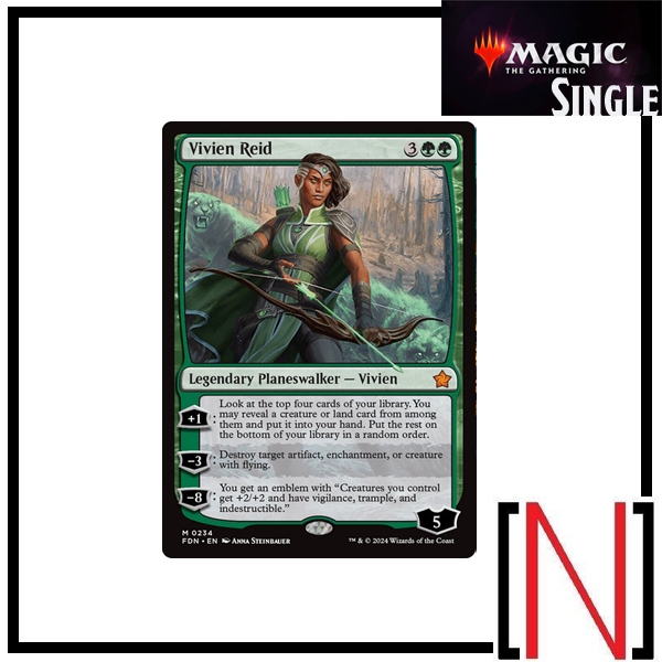 [MTG][Single][FDN] Vivien Reid ระดับ Mythic [ภาษาอังกฤษ] | Shopee Thailand