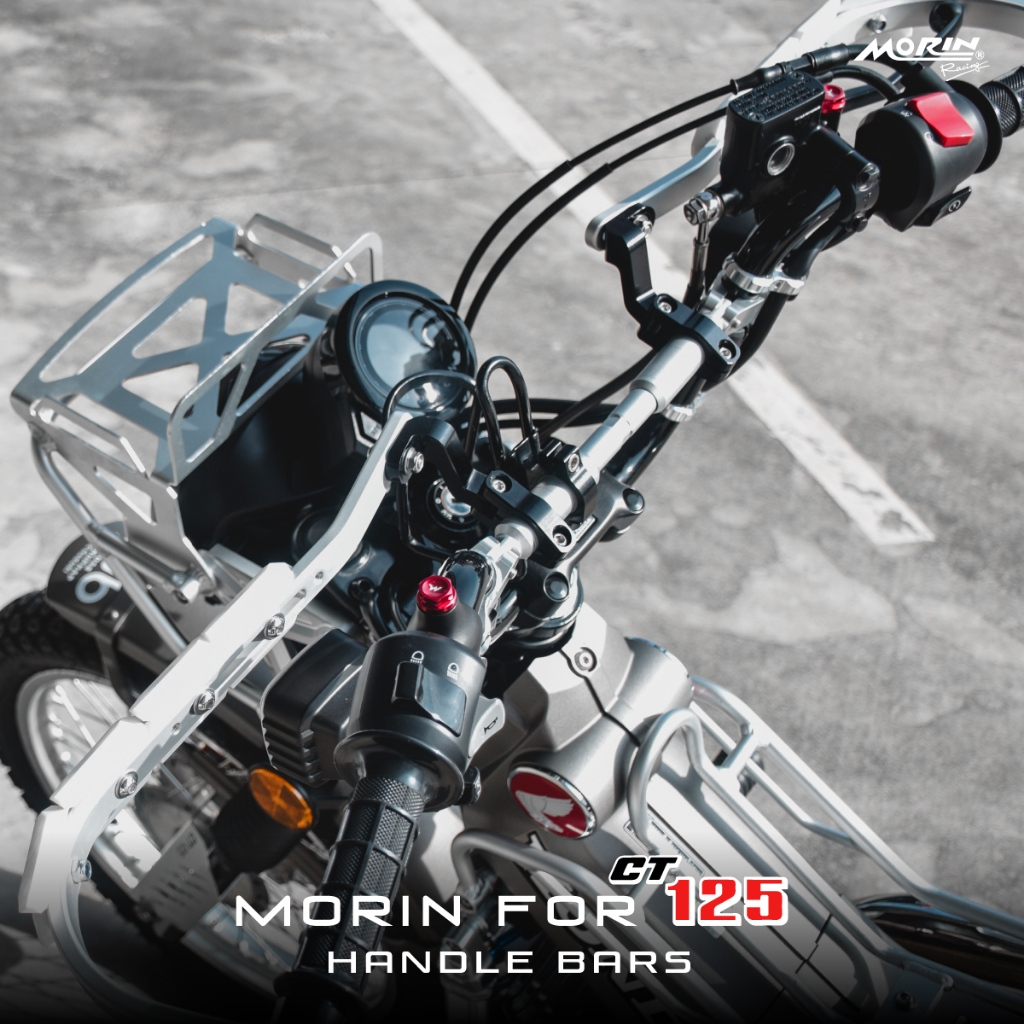 MORIN ชุดคานแฮนด์ อลูมิเนียม CNC รุ่น HONDA CT125 GEN 2 แท้ 100% (Leewattana อะไหล่แต่ง ...