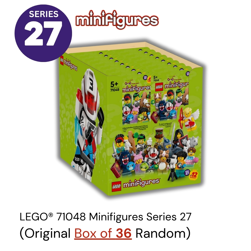 [Box of 36] LEGO® 71048 Minifigures Series 27 (Original Box of 36 ...