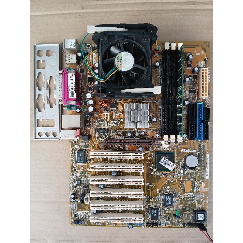 Mainboard 478 DDR1 ASUS P4PE-X/TE แถม CPU P4 + RAM512M | Shopee Thailand