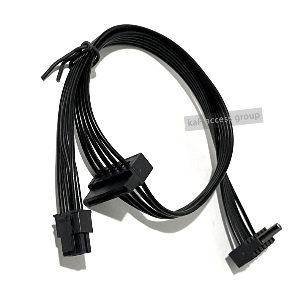 พาวเวอร์ซัพพลาย 6 Pin To 2 Sata Ssd Mini 6 Pin To 2 SATA Power Supply ...