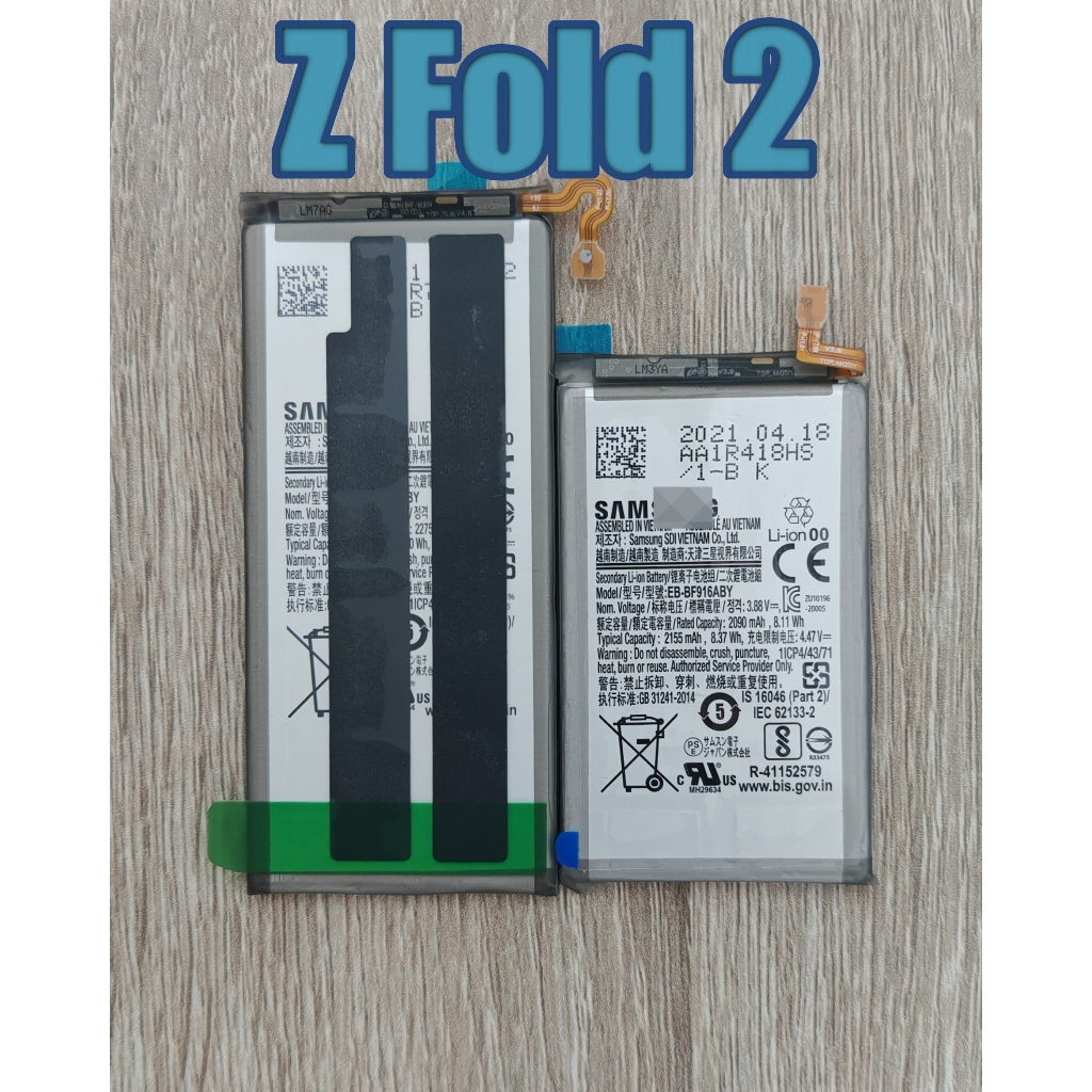 แบตเตอรี่ EB-BF917ABY EB-BF916ABY For Samsung Galaxy Z Fold 2 5G SM ...