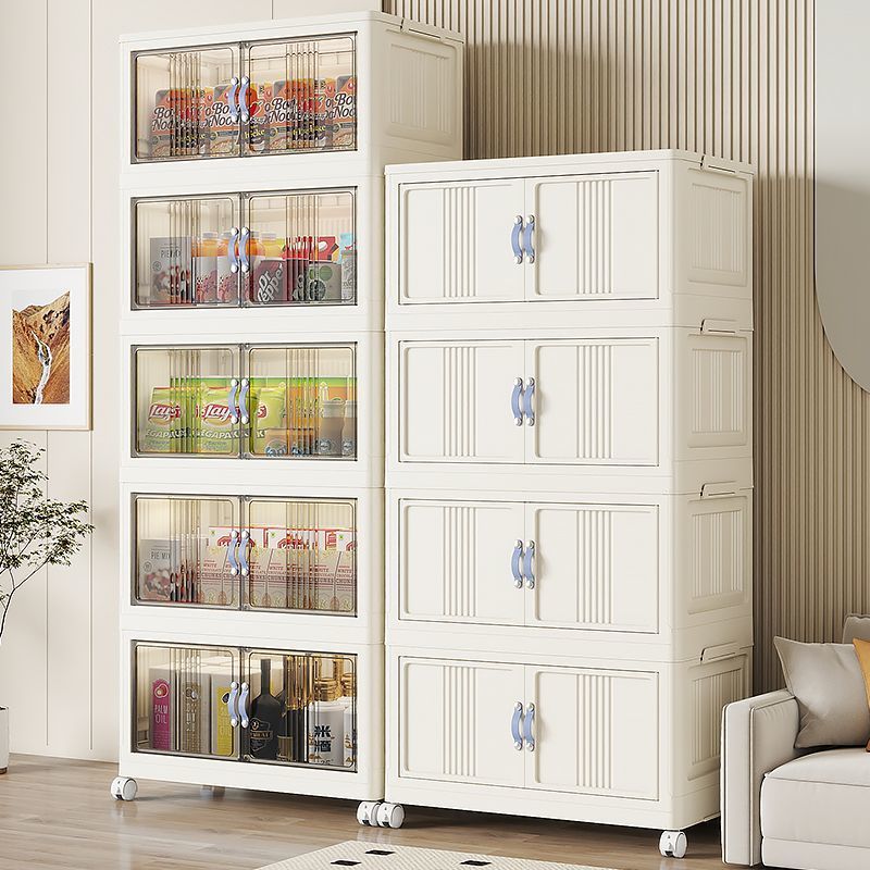 NeatBox ตู้เก็บของใหญ่ ตู้เก็บของ【ความกว้าง 75ซม】ตู้เก็บของแบบพับได้ ตู้เก็บของในครัว สไตล์การ ...