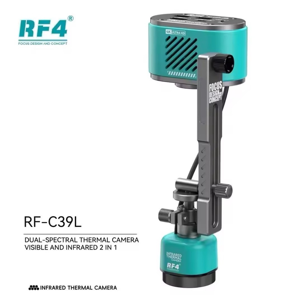 RF4 RF-C39L กล้องถ่ายภาพความร้อนแบบ2-in-1 4K มองเห็นได้และอินฟราเรดแบบ dual-Spectral พร้อม ...