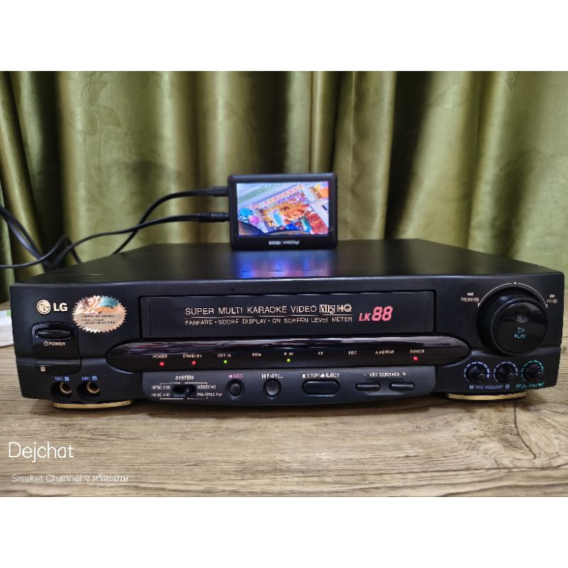 สินค้ามือ2 Secondhand item LG LK88 LG Video cassette player เครื่องเล่นวีดีโอ เครื่องเล่น ...