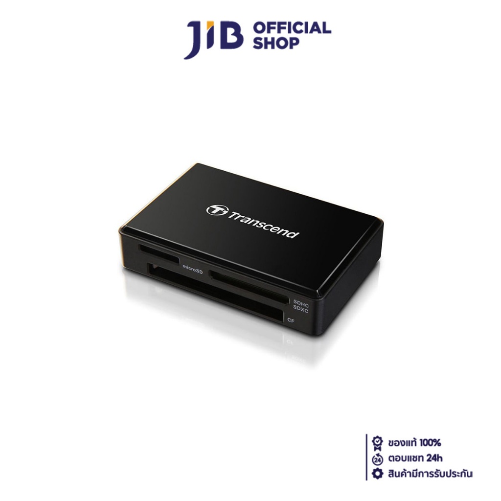 CARD READER (การ์ดรีดเดอร์พกพา) CARD READER TRANSCEND (TS-RDF8K2) BLACK ...