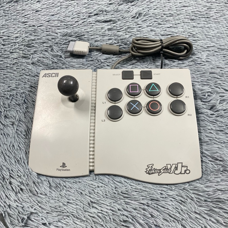 จอยโยกค่าย ASCII รุ่น Fighter Stick V Jr. เครื่อง PlayStation1 เล่น ...