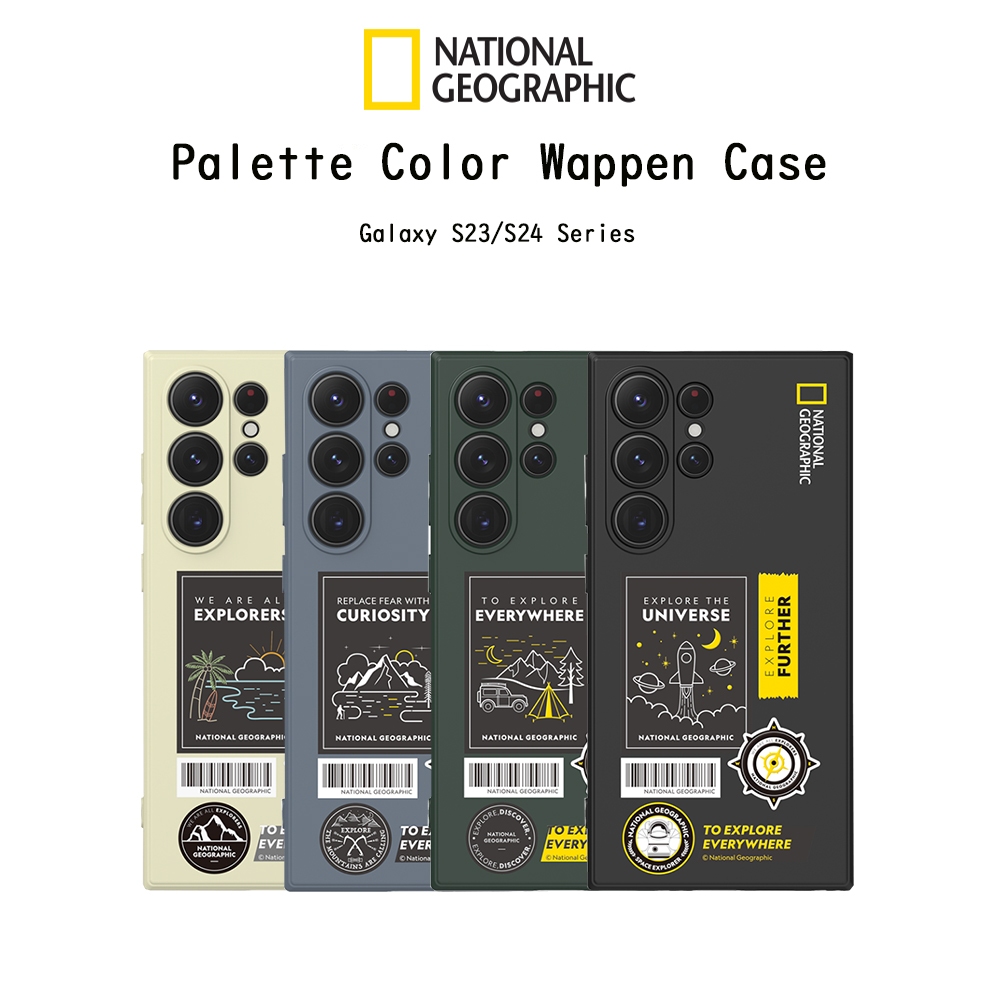 NATIONAL GEOGRAPHIC Palette Color Wappen Case เคสกันกระแทกเกรดพรีเมี่ยม ...
